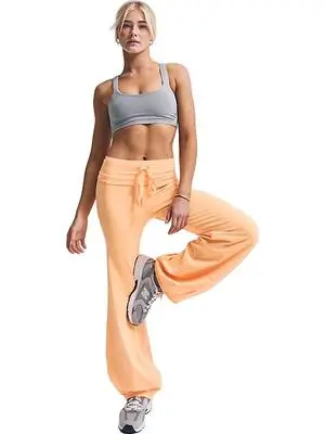 Free People Quick Step Bubble Pants - Neon Clementine