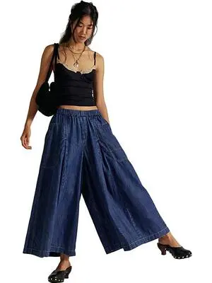 FREE PEOPLE Ludlow Pull-On Culottes