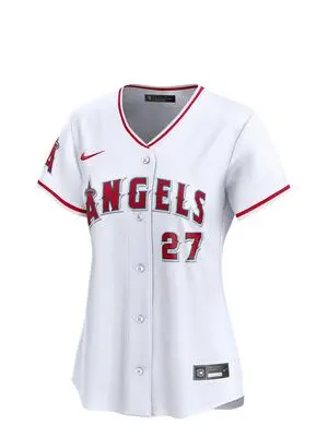 Nike Mike Trout Los Angeles Angels Mlb Limited Jersey - White