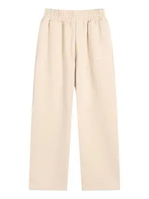 MKI MIYUKI ZOKU Uniform Wide Leg Joggers - Oat Milk