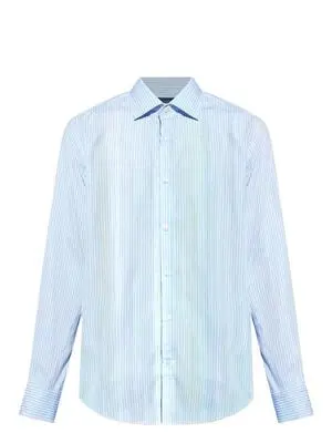 Paul & Shark Striped Long-sleeved Shirt - Blue