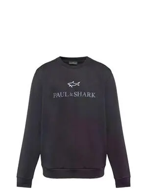 Paul & Shark Cotton Sweatshirt - Black
