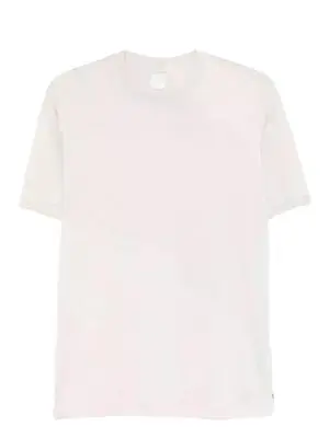 Eleventy Short-sleeved Cotton T-shirt - Neutrals