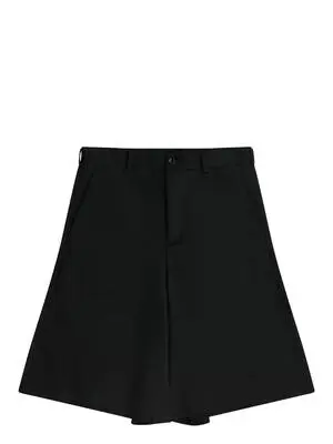 BLACK COMME DES GARÇONS Twill Shorts - Black