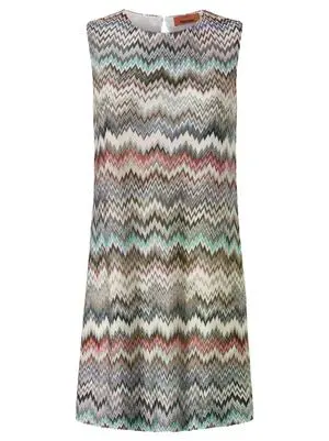 Missoni Sleeveless Mini Dress - Grey