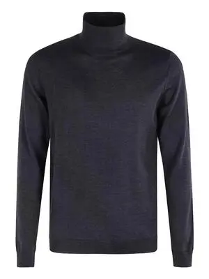 ROBERTO COLLINA High-neck Sweater - Grey