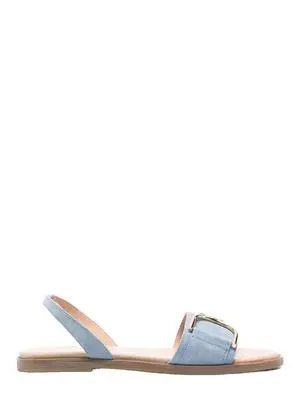 Geox Naileen Buckle Slingback Sandals - Blue