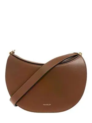 WANDLER Leather Shoulder Bag - Brown