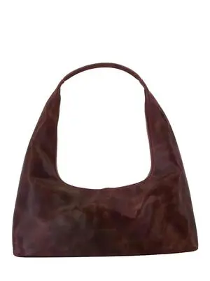 MARGESHERWOOD Large Hobo Shoulder Bag - Red