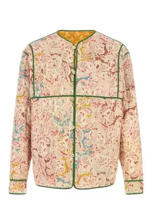 Valentino Garavani Paisley-print Linen Shirt - Neutrals