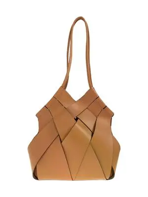 Ulla Johnson Charlotte Woven Leather Tote Bag - Brown