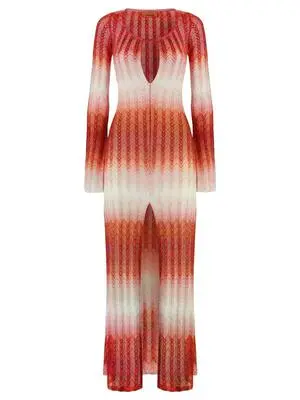 Missoni Knit Dress - Red