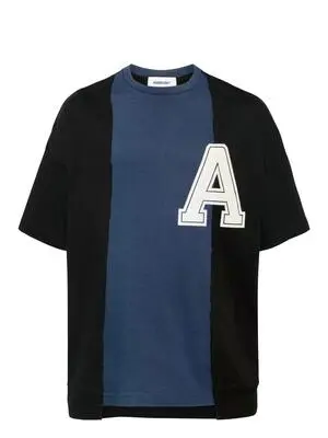 AMBUSH Logo-patch Cotton T-shirt - Blue