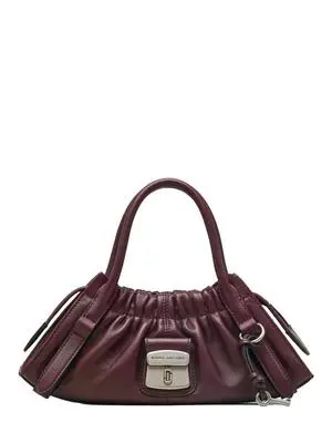 Marc Jacobs Small The Cristina Satchel Dark Plum 510