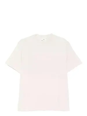 AUTRY Logo Cotton T-shirt - Neutrals