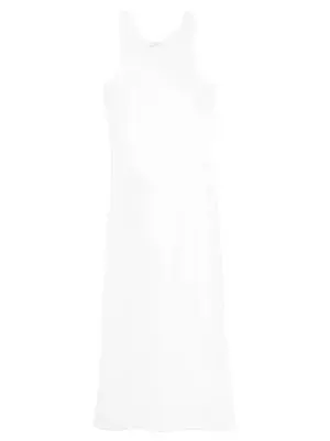 Max Mara Sleeveless Midi Dress - White