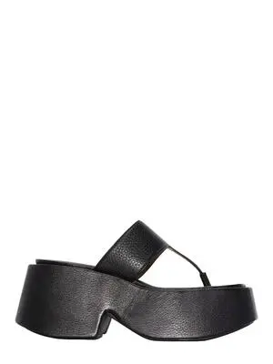Marsèll Flatform Thong Sandals - Black