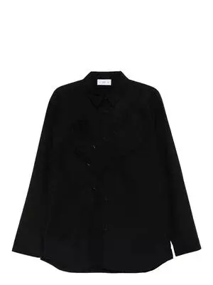 POST ARCHIVE FACTION Multiple-pockets Shirt - Black