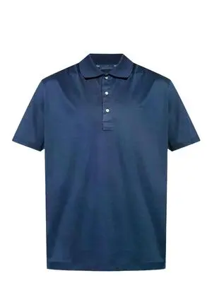 Paul & Shark Logo-embroidered Polo Shirt Blue