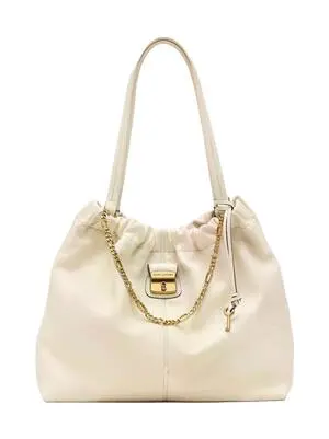 Marc Jacobs The Cristina Chain-embellished Tote Bag - Neutrals