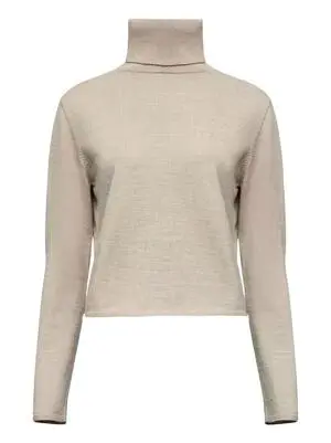 MAISON MARGIELA Mock-Neck Long-Sleeve Top