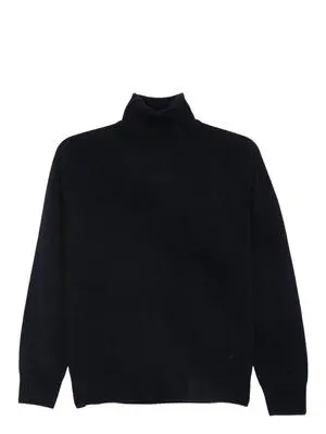 Emporio Armani Roll-neck Cashmere Sweater - Blue