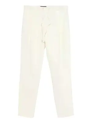 Fabiana Filippi Pleated-detail Drawstring Trousers - Neutrals