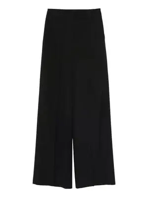 Peserico Pleat-detail Trousers - Black