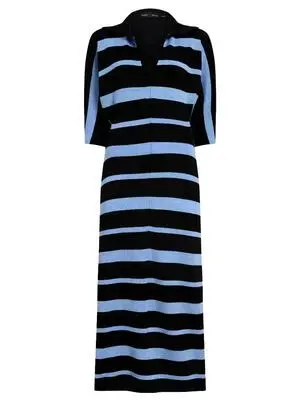 Proenza Schouler Solana Midi Dress - Blue