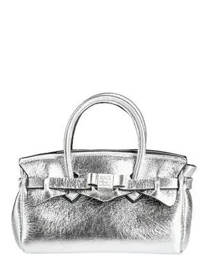 Save My Bag SAVE MY BAG Metallic Tote Bag Silver