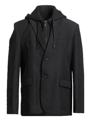 Versace Jacket With Detachable Hood - Black