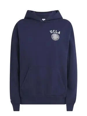 SPORTY & RICH Ucla Crest Hoodie - Navy