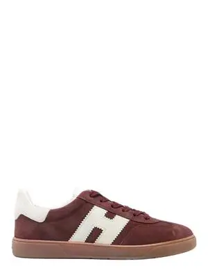 Hogan Logo-patch Sneakers - Red