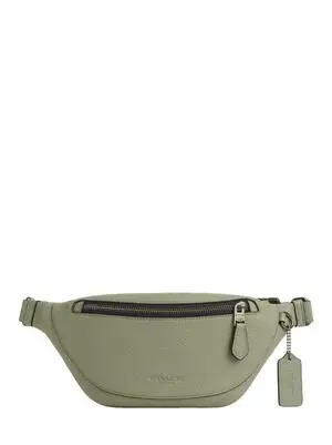 COACH® COACH® Warren Mini Belt Bag Pebbled Leather/qb/pistachio