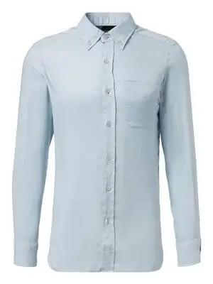 TOM FORD Twill Shirt - Blue