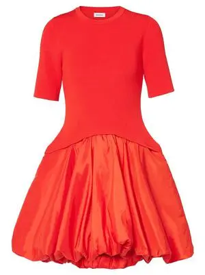 Simkhai Simkhai Kenny Minidress In Fiery Red Red
