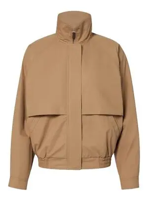 Saint Laurent Cotton Canvas Jacket - Beige
