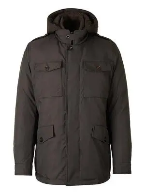 MOORER Sahariana Isac Down Jacket - Grey
