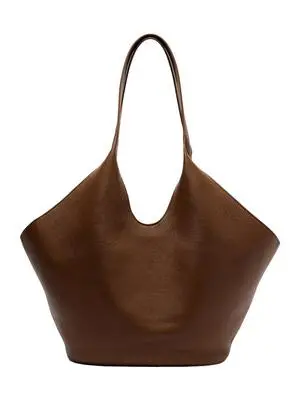 AESTHER EKME Phantom Leather Tote Bag - Brown