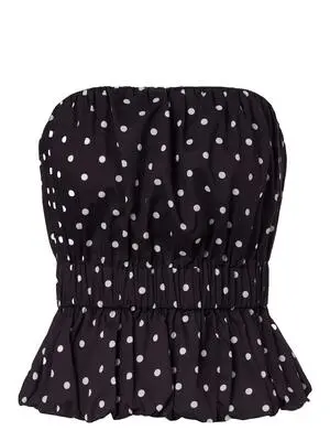 Posse Aurelia Polka-dot Top - Multicoloured