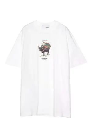 YOSHIOKUBO Yak Cotton T-shirt - White