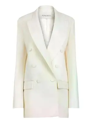 Nina Ricci Double-breasted Blazer - White