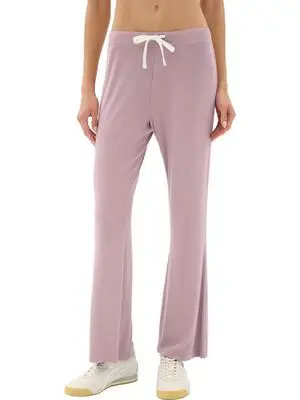 Splits59 Ribbed Flare Lounge Pant - Blush