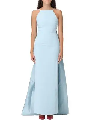Solace London Sleeveless Gown - Gnawed Blue