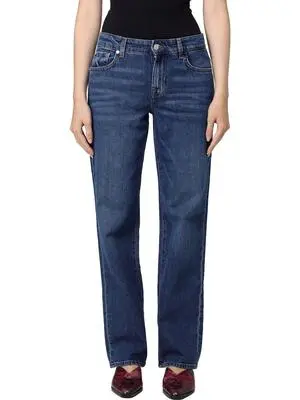 7 For All Mankind Straight Leg Jeans - Blue