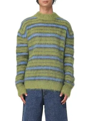 Marni Striped Pullover Sweater - Green