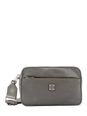 Tory Burch Tory Burch Virginia Recycled Nylon Mini Bag Grey