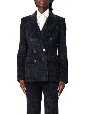 Etro Printed Jacket - Blue