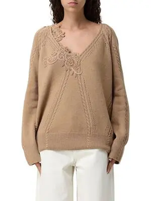 Ermanno Scervino Pullover Sweater - Beige