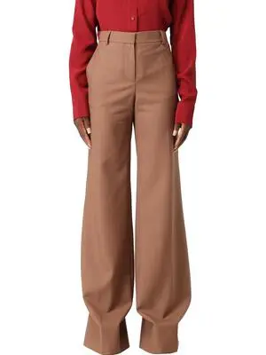 Stella McCartney Stella McCartney Wide Leg Tailored Trousers Pink